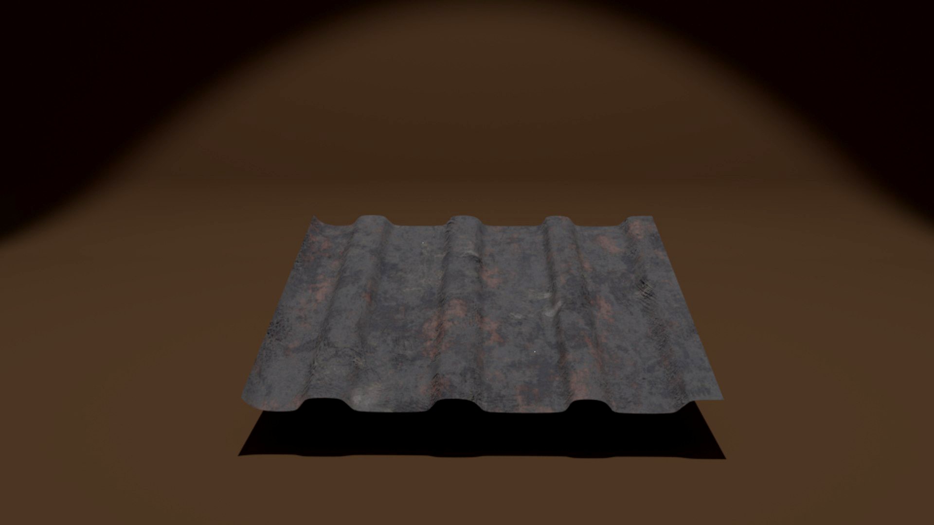 Corrugated sheets 3d model