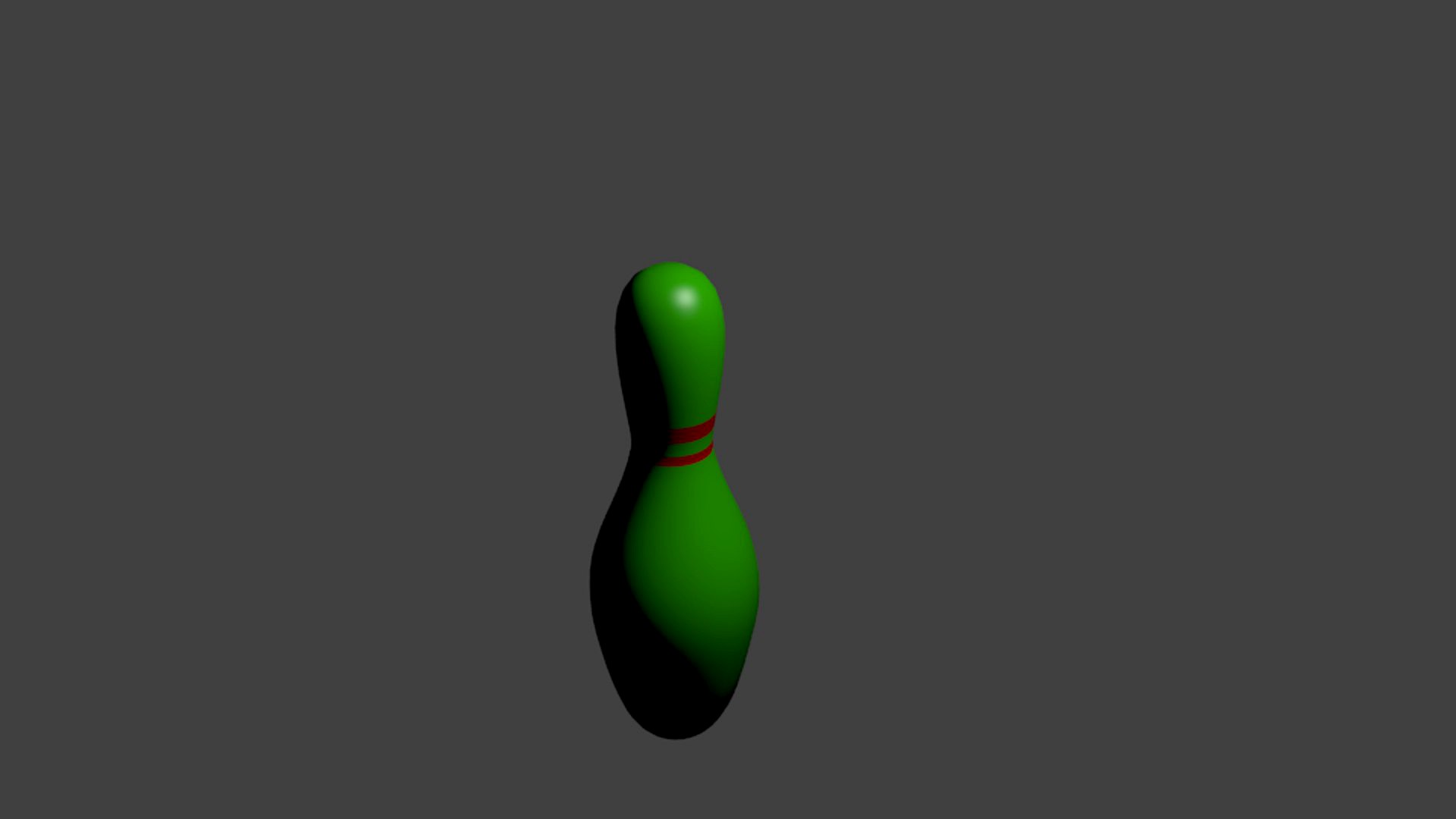 Bowling pin 3d model