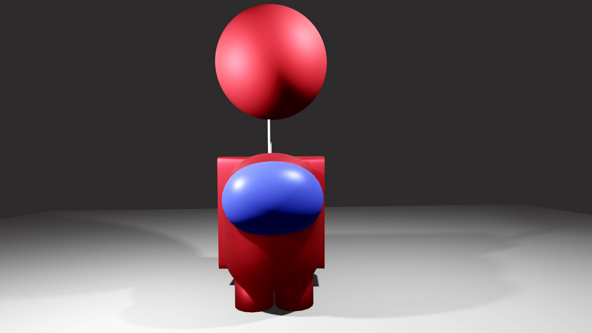 Among Us Baby 3d model