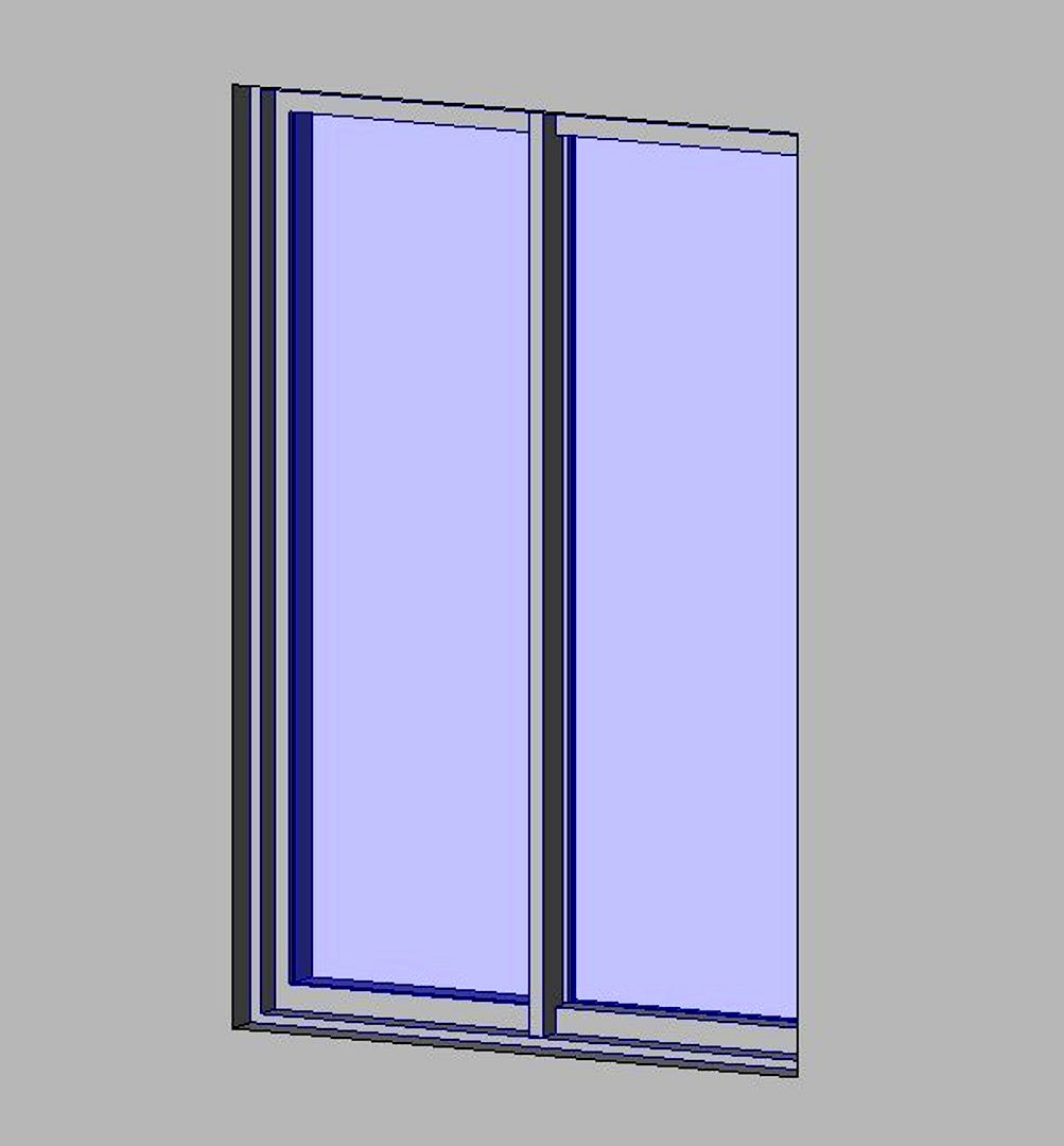 Sliding window 3d model