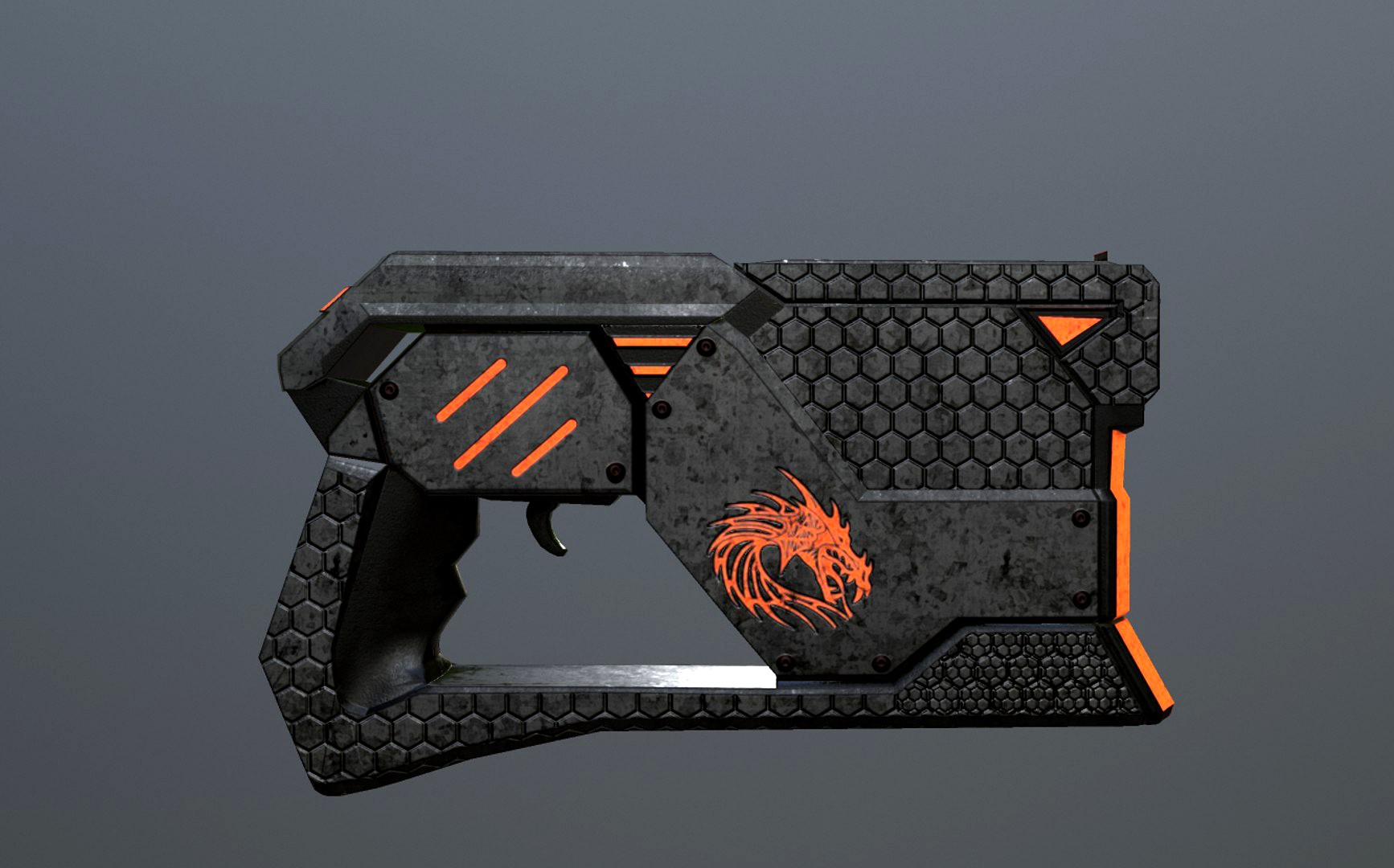 Plasma pistol(1) 3d model