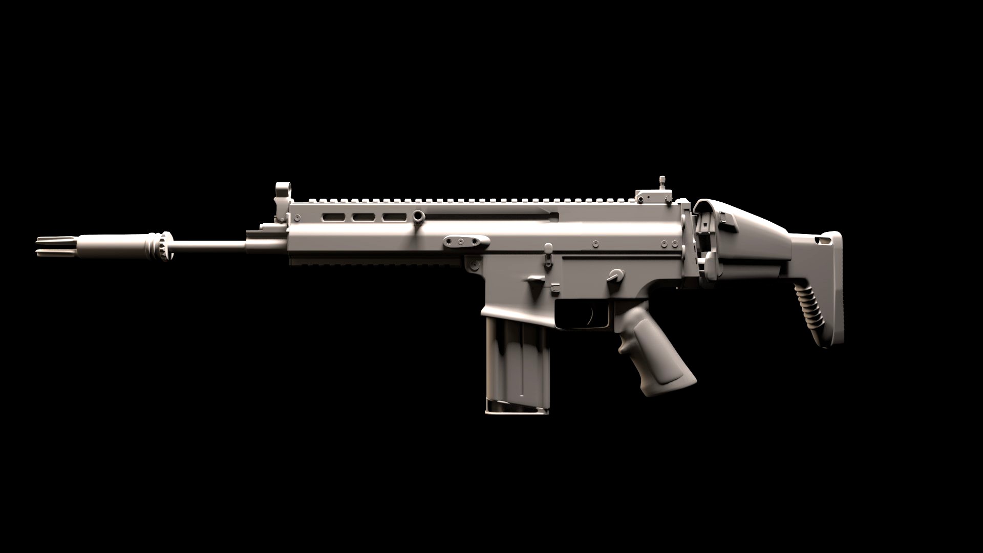 Scar-H 3d model