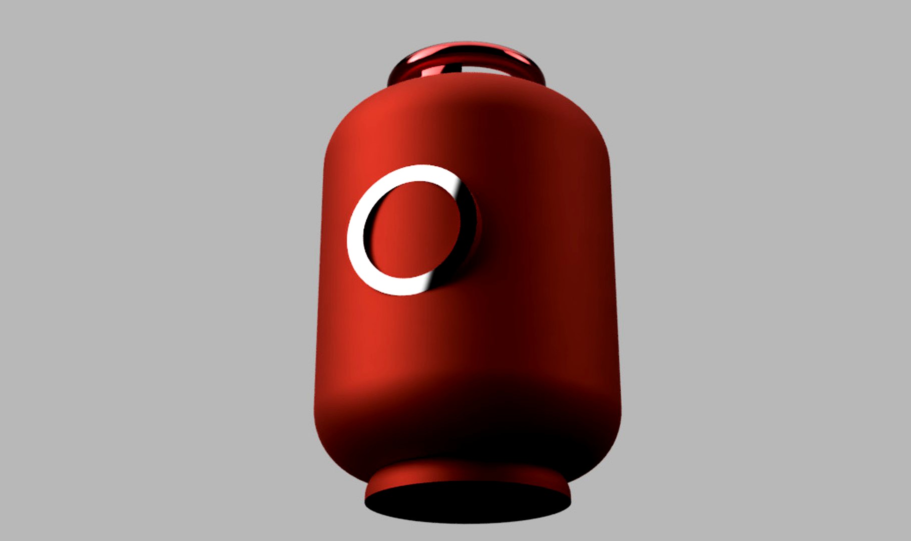 Gas Cylinder 3d model