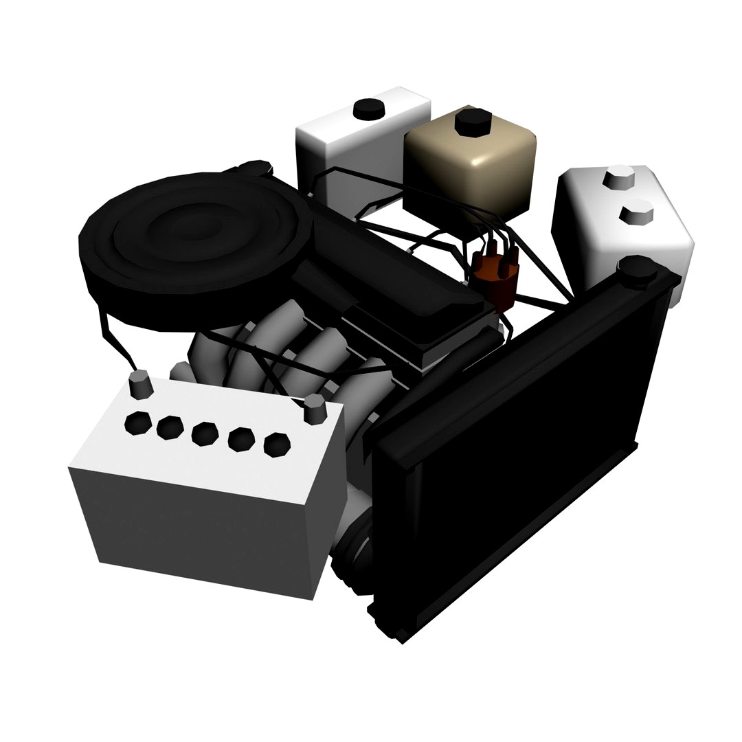 VAZ Engine 3d model