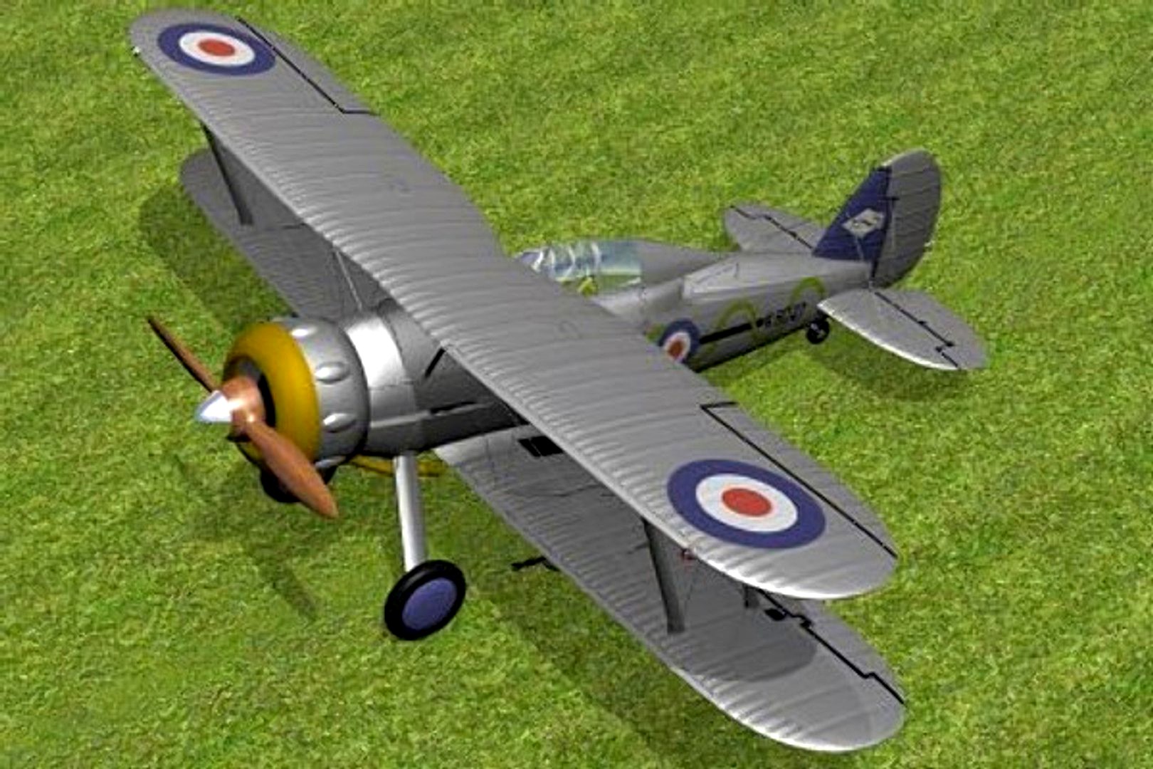 Gloster Gladiator MKI 3d model