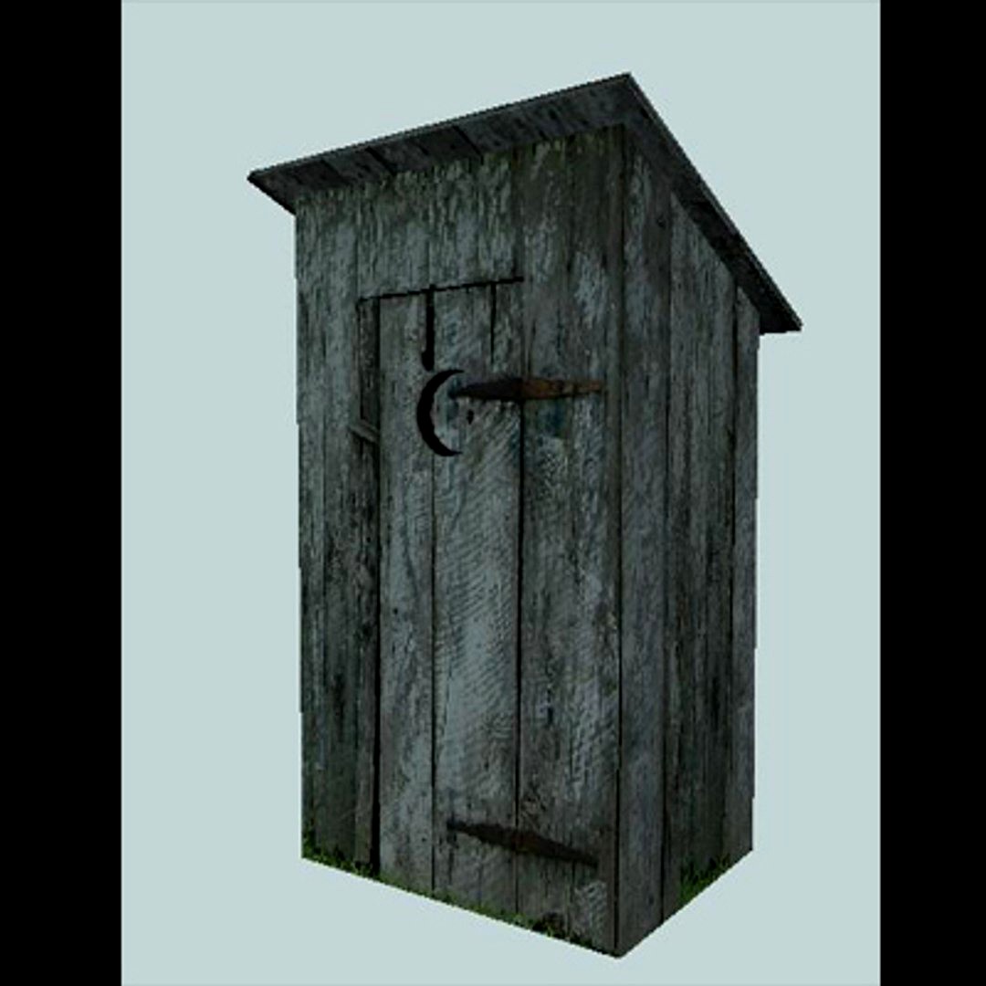 Outhouse 3d model