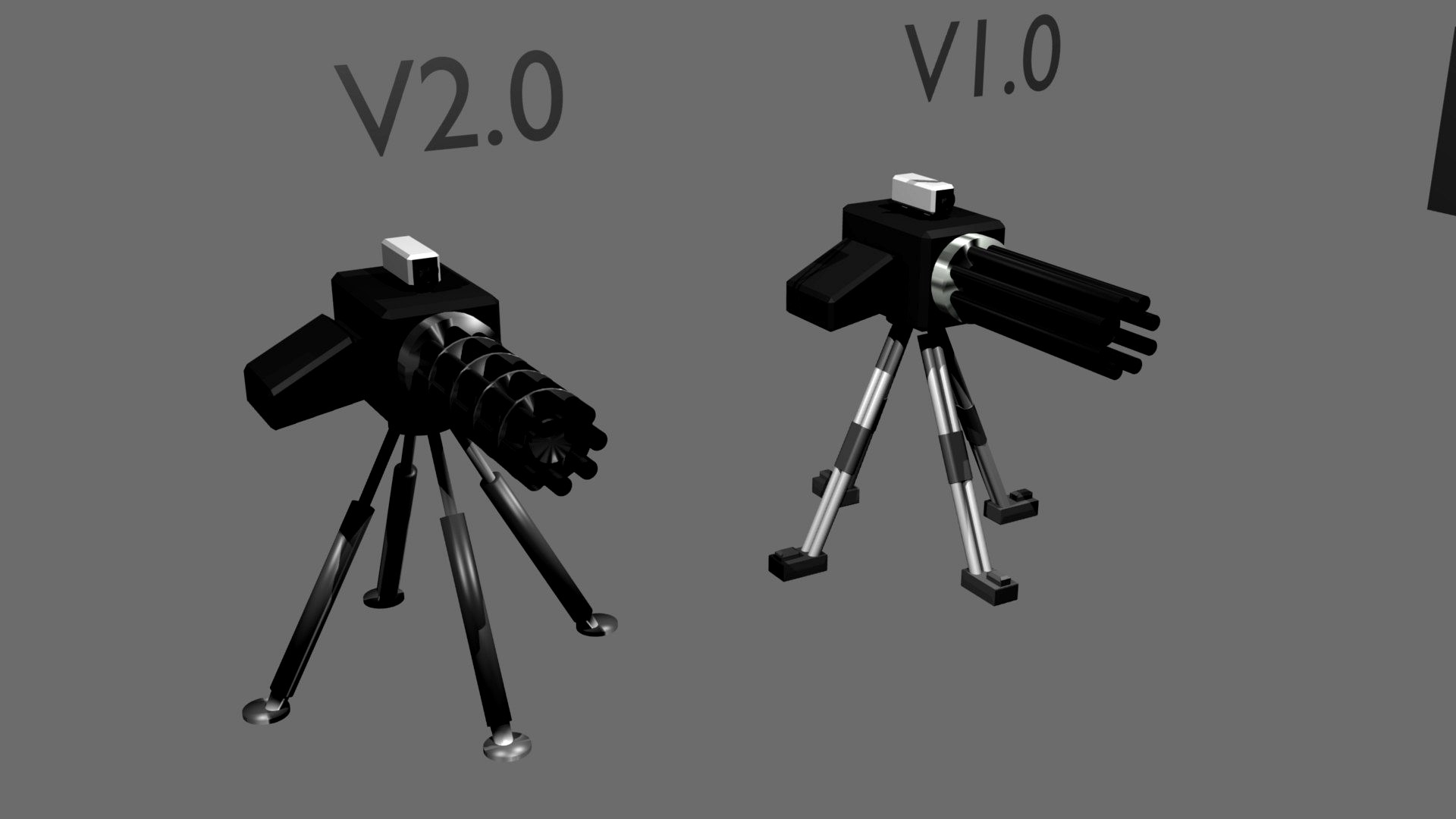 Sentry gun 3d model