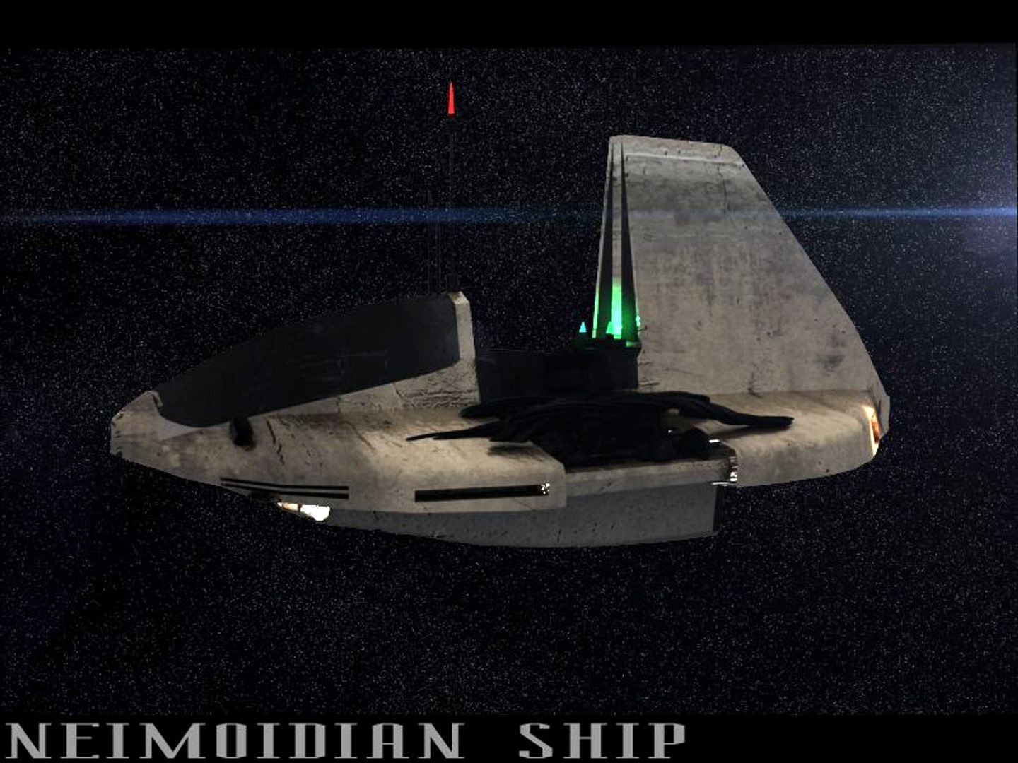 neimoidian ship 3d model