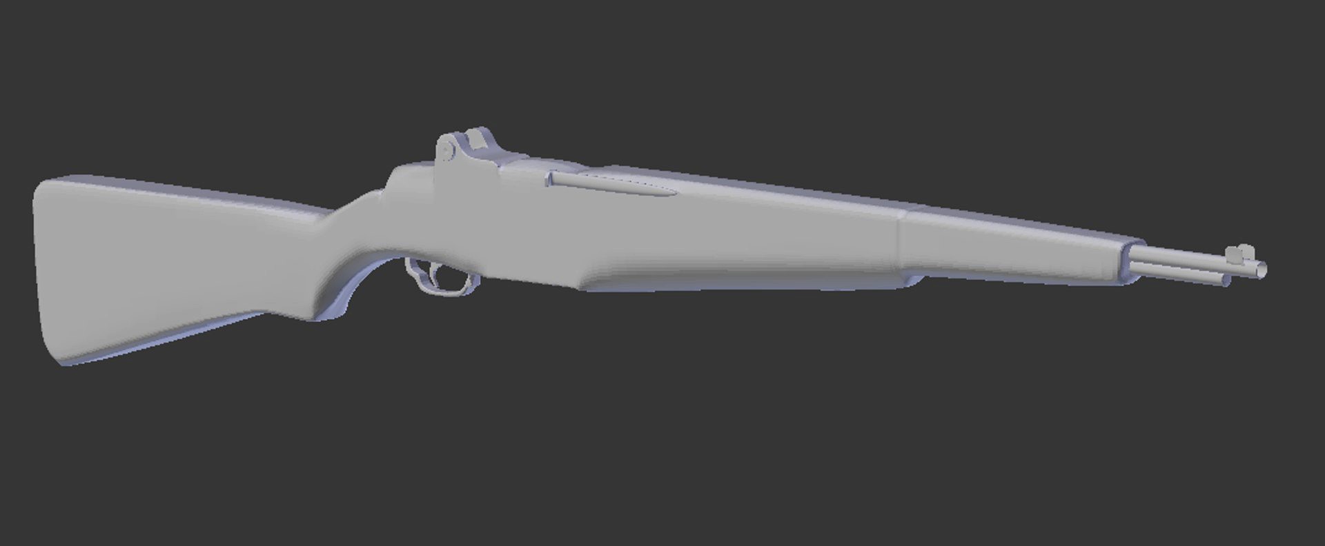 M1 Garand Rifle 3d model