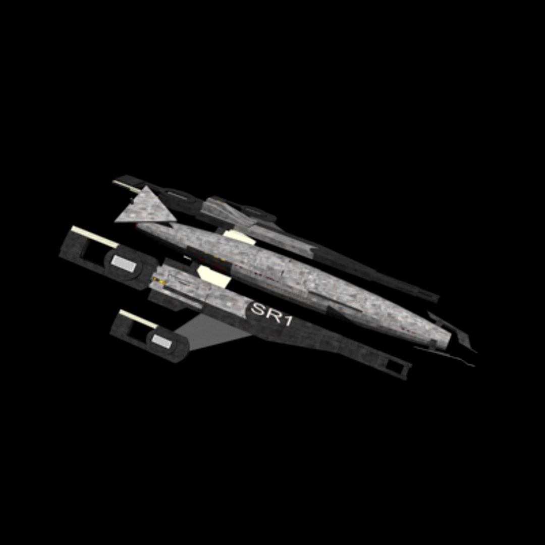 Mass Effect - Normandy - 3d model