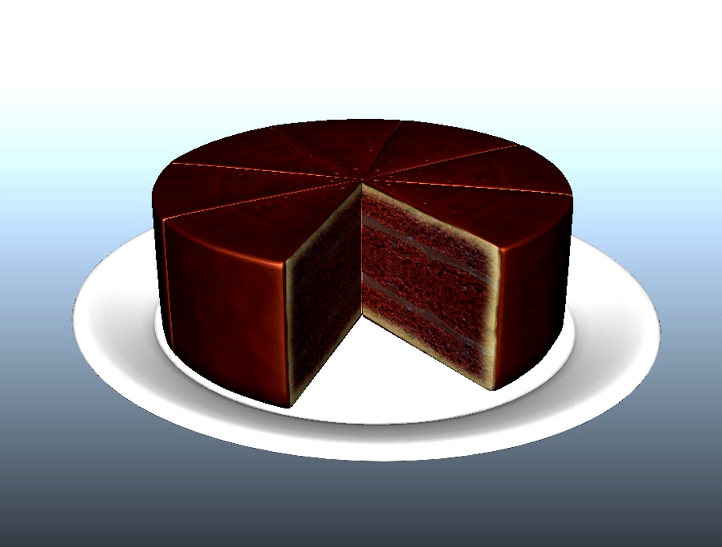 cake 3d model
