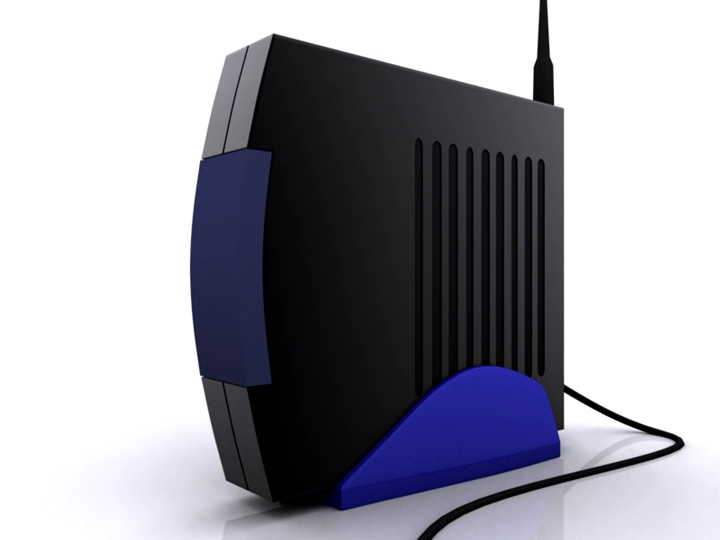 Cable Modem 3d model