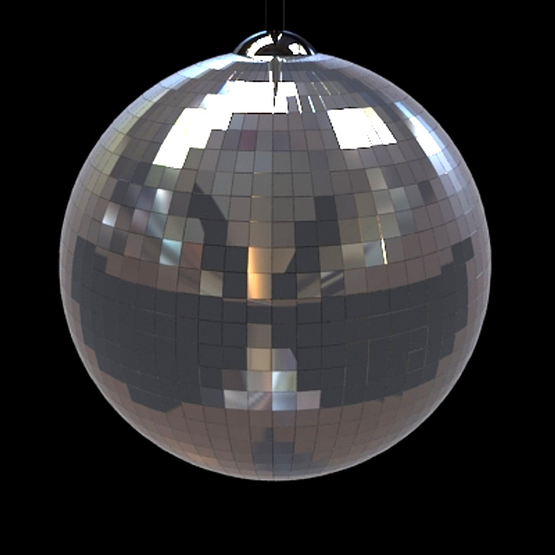 disco ball 3d model