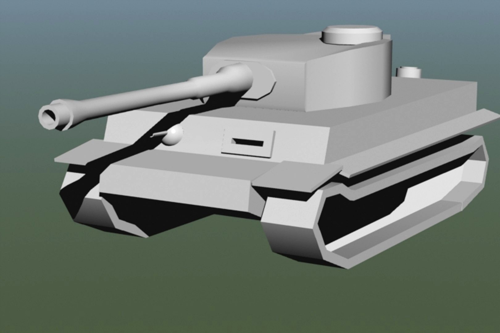 King Tiger Tank 3d model