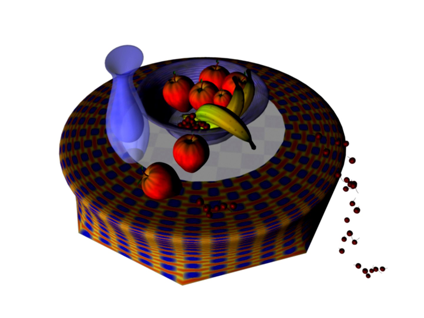 Fruit Composite 3d model