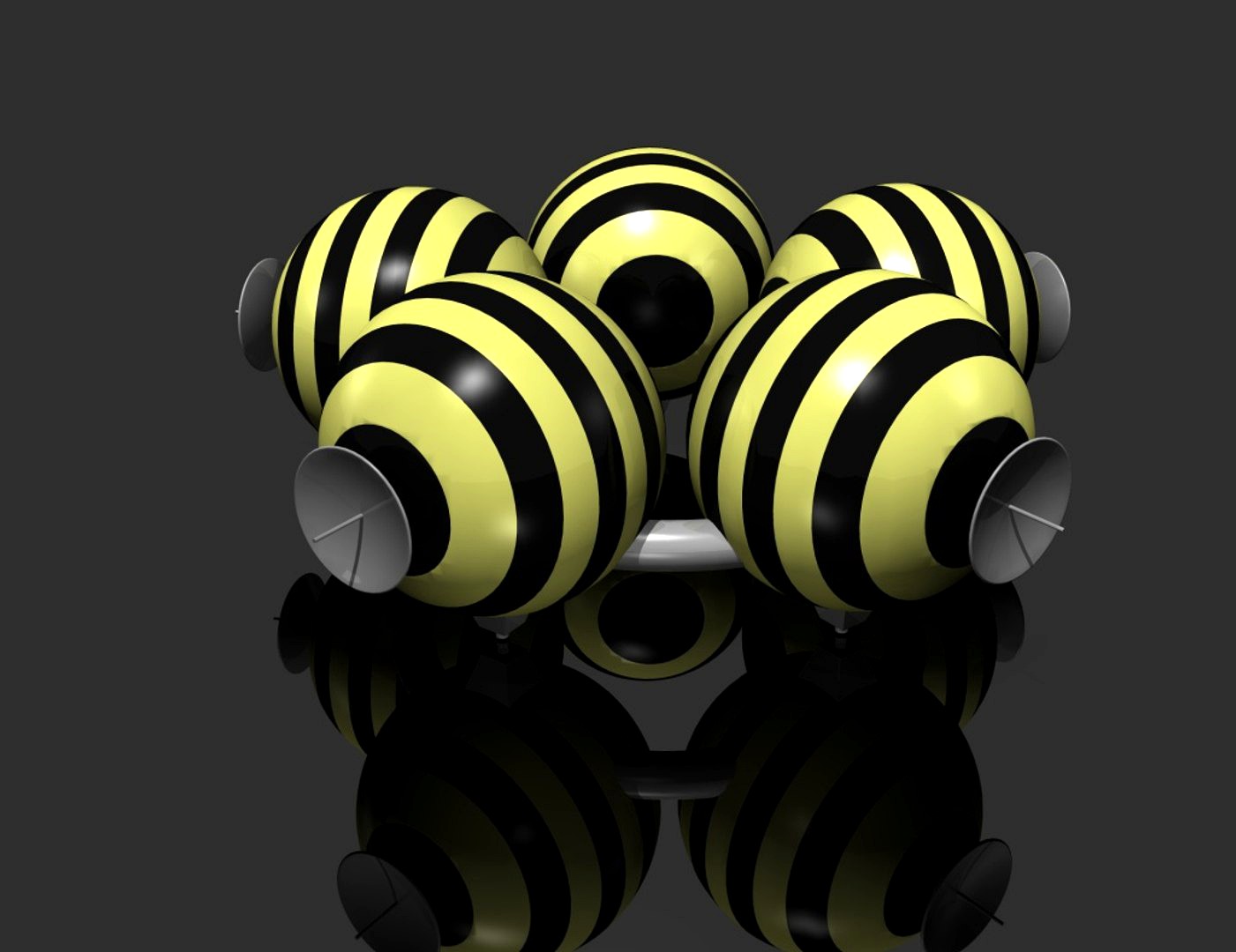 DAP alien ship 3d model