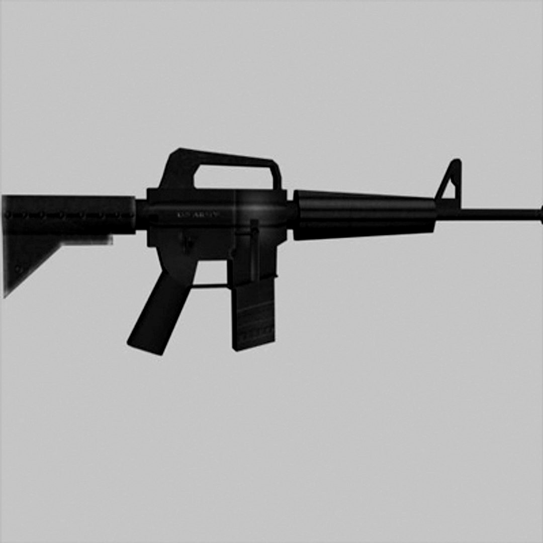 M16 3d model