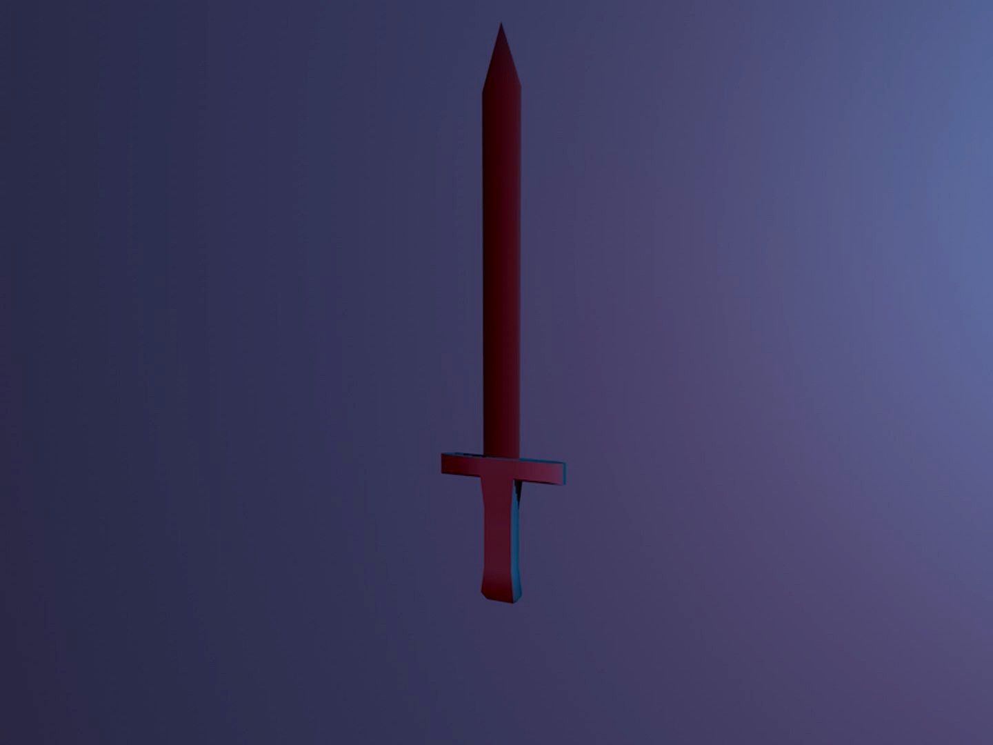 Simple Sword 3d model