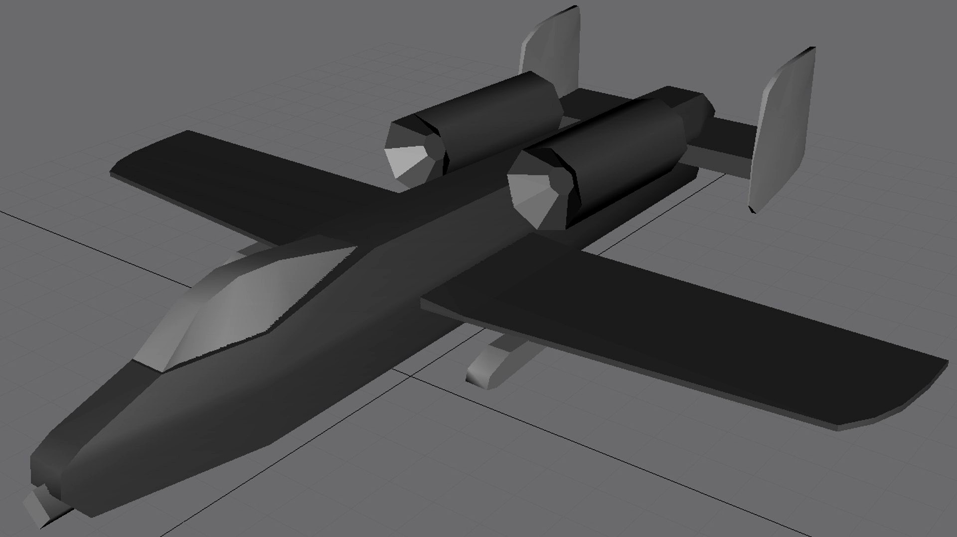 A 10 Warthog 3d model
