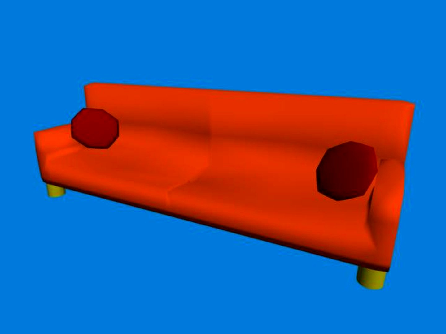 Sofa Maya 3d model