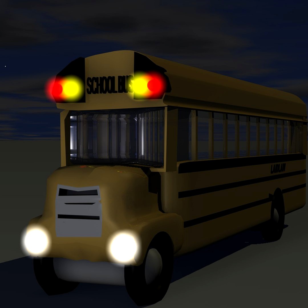 School bus 3d model