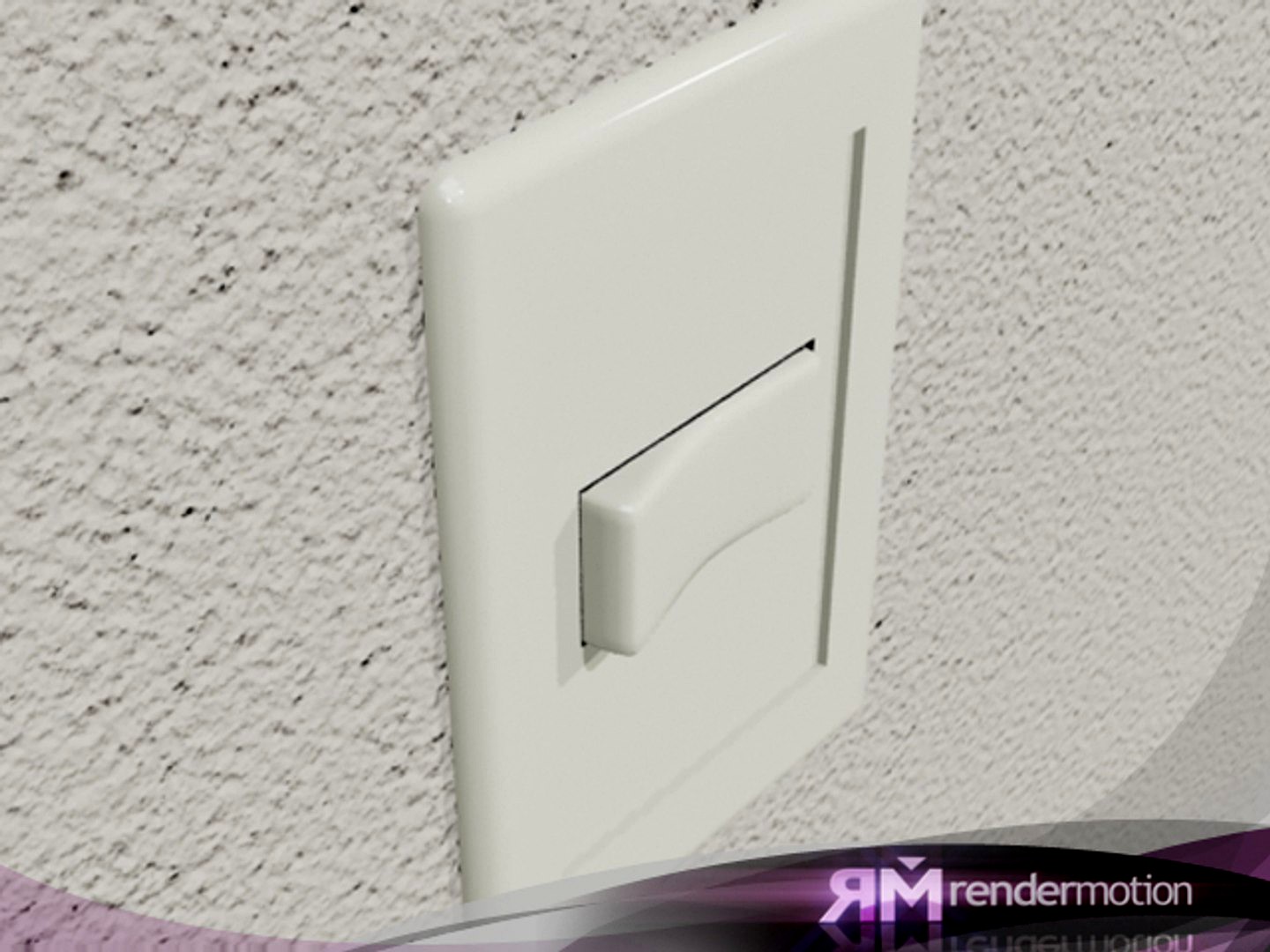 D1.C4.19 Electrical switch-Apagador Electrico 3d model