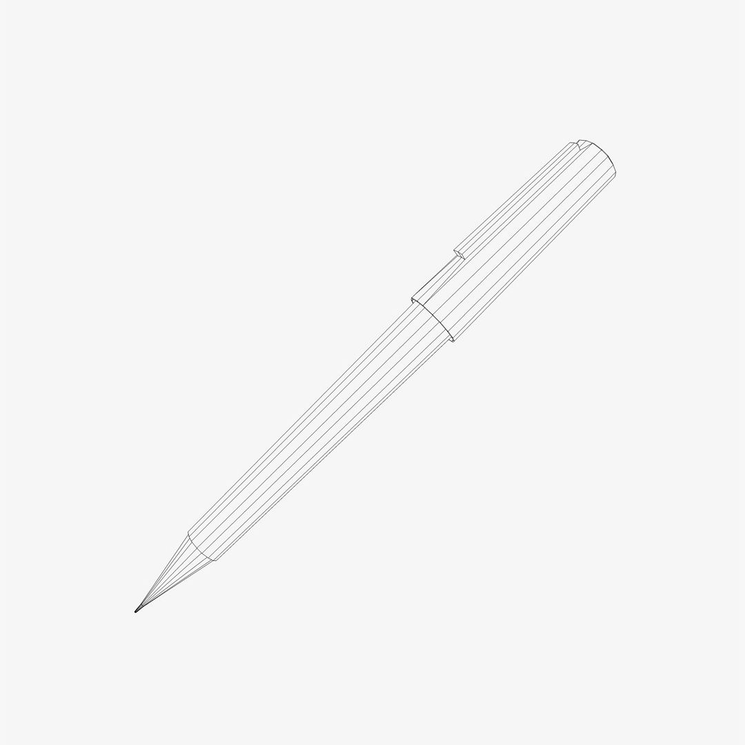 Simple Pen 3d model