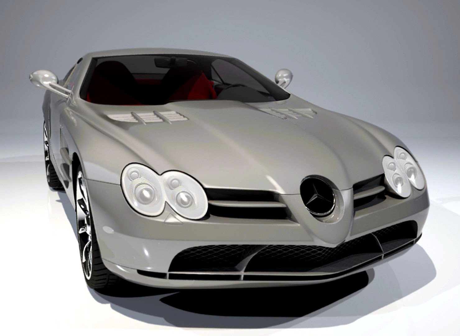 Mercedes McLaren SLR 3d model