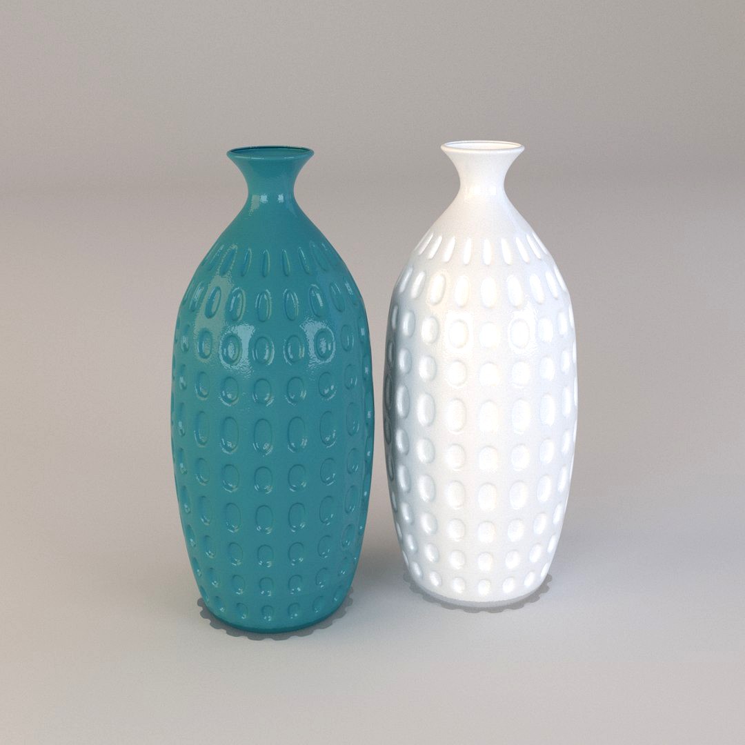 Kit Vases 3d model