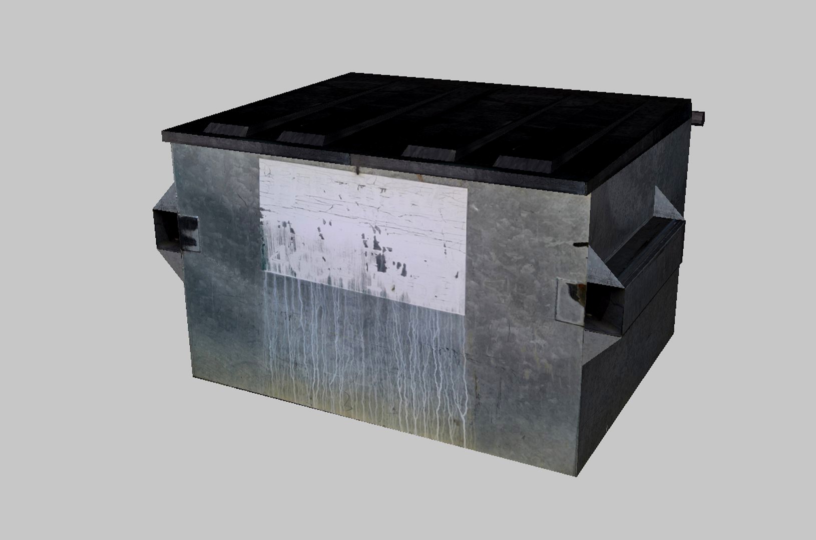 Waste Bin (Low Poly) 3d model