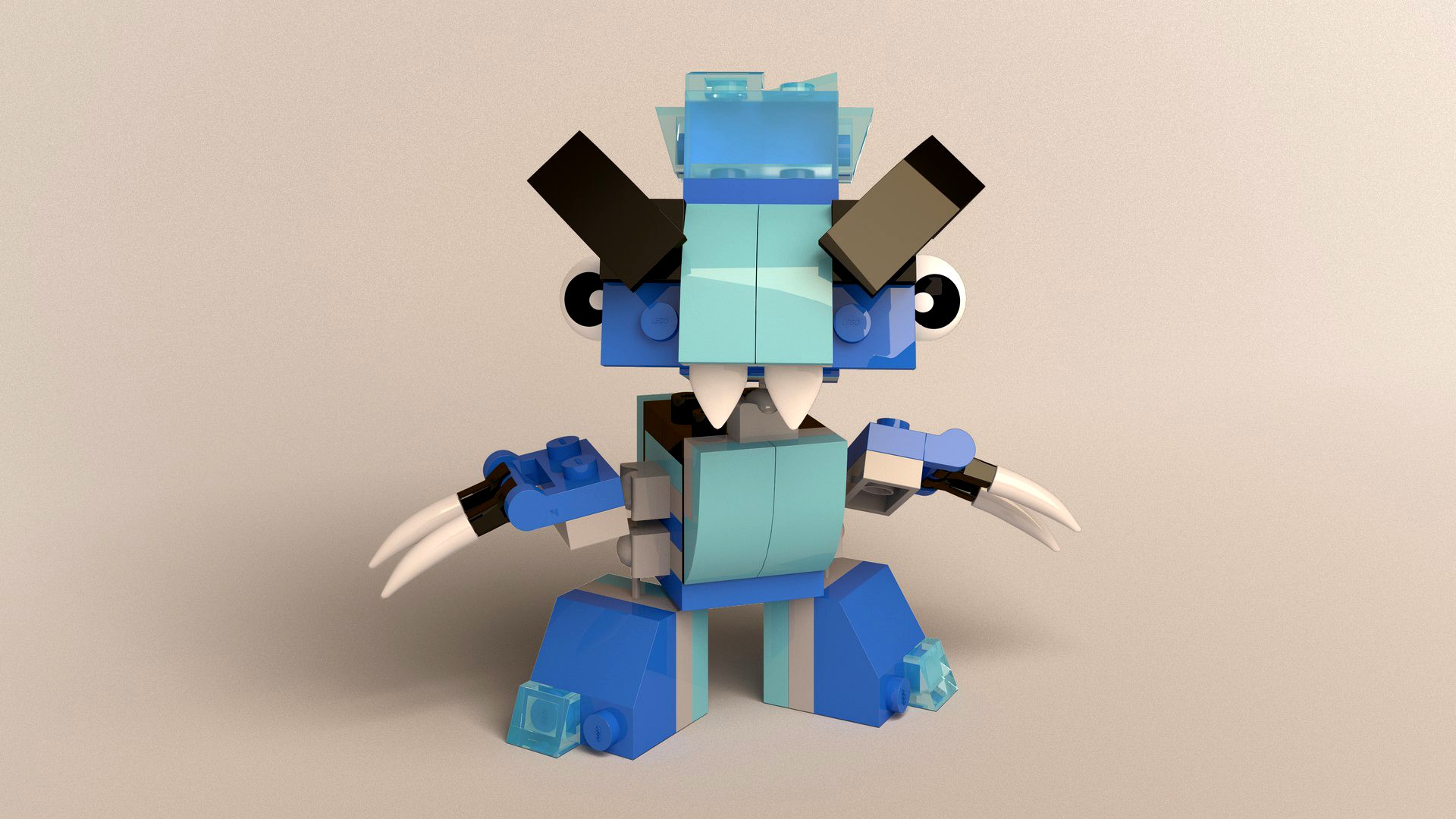 Lego Mixels-Chilbo 3d model