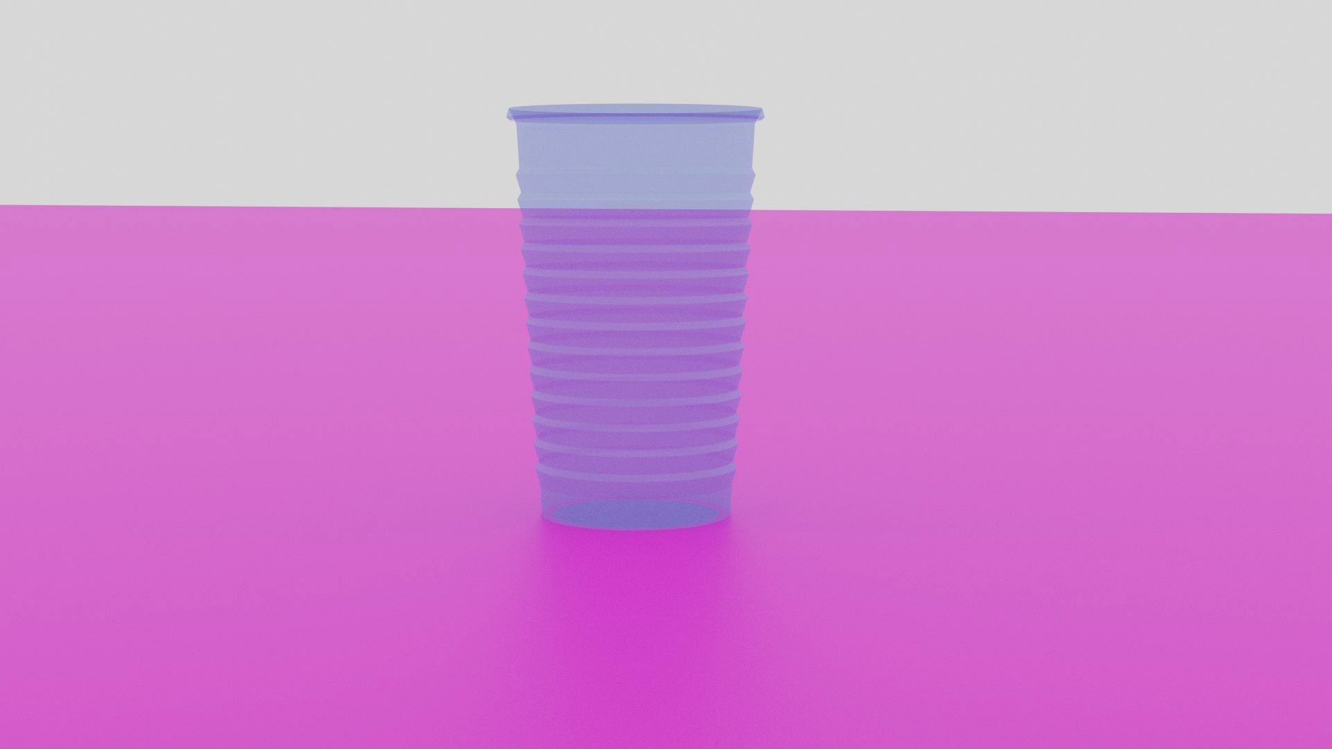 Plastic Cup 3d model