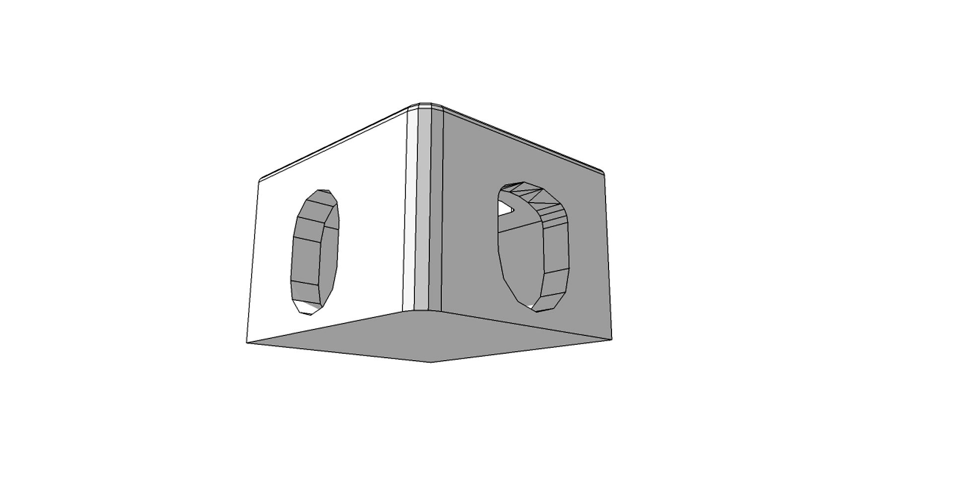 ISBU - Shipping Container Homes - ISO Corners - Single Corner 3d model