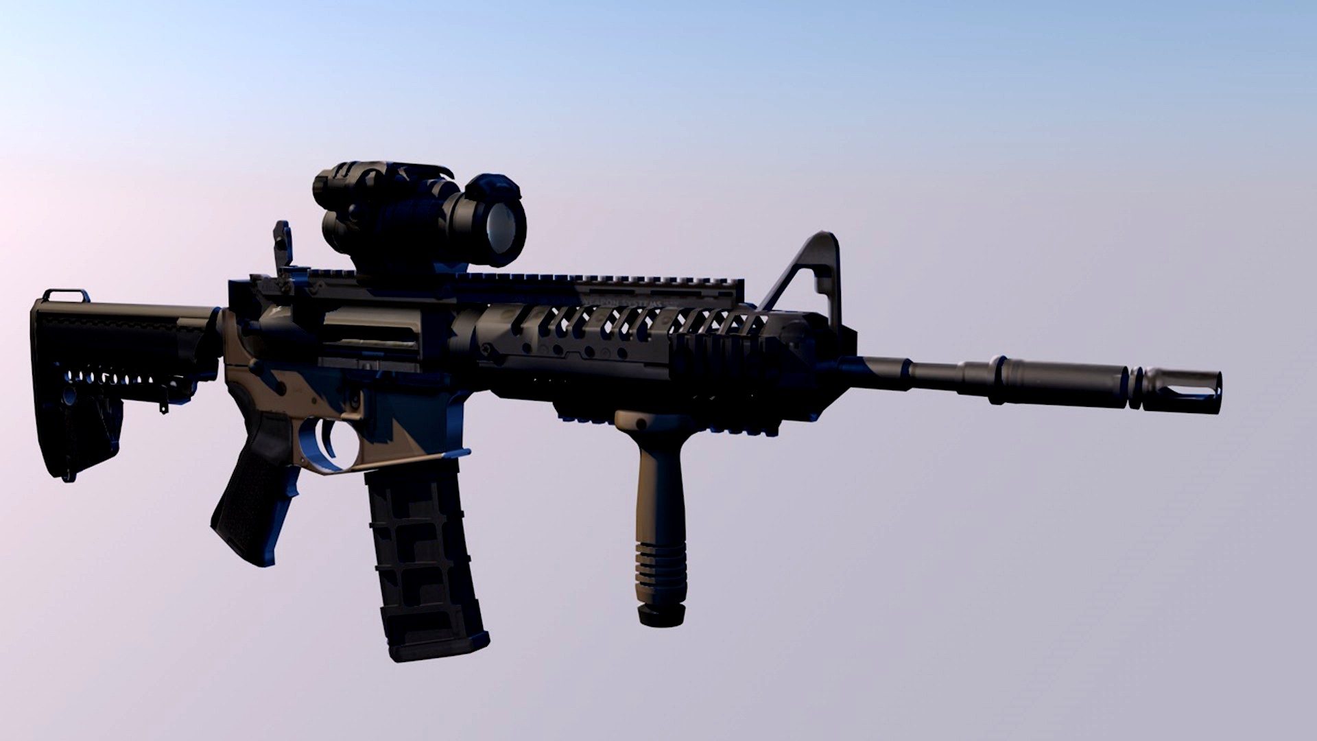 M4A1 3d model