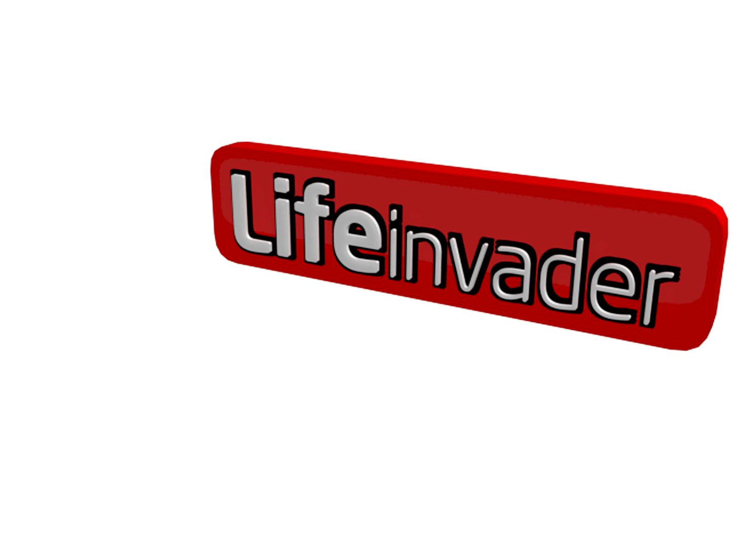 Life Invader Logo GTA V 3d model