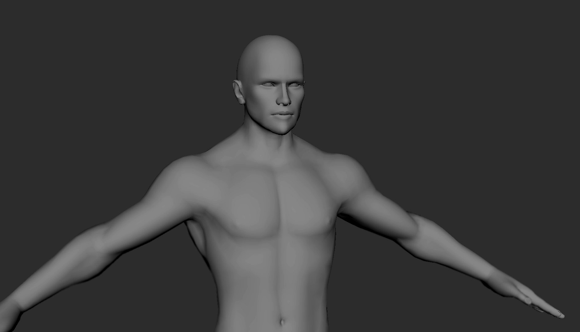 Realistic 3D human model