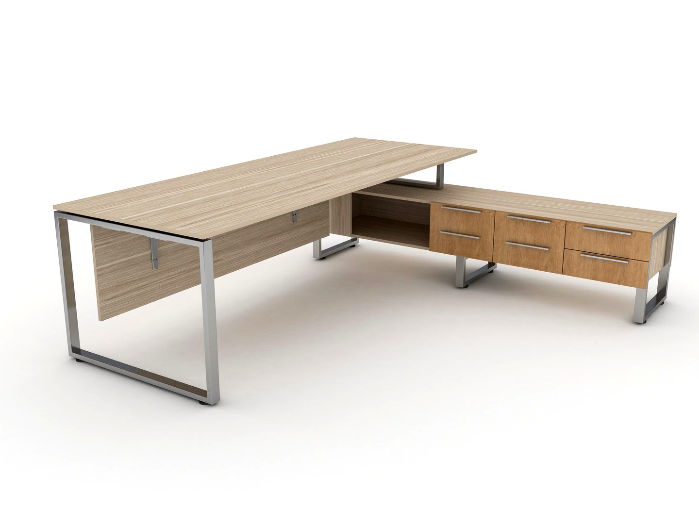 DESK (OFFICE WORKSTATION PART) 3d model