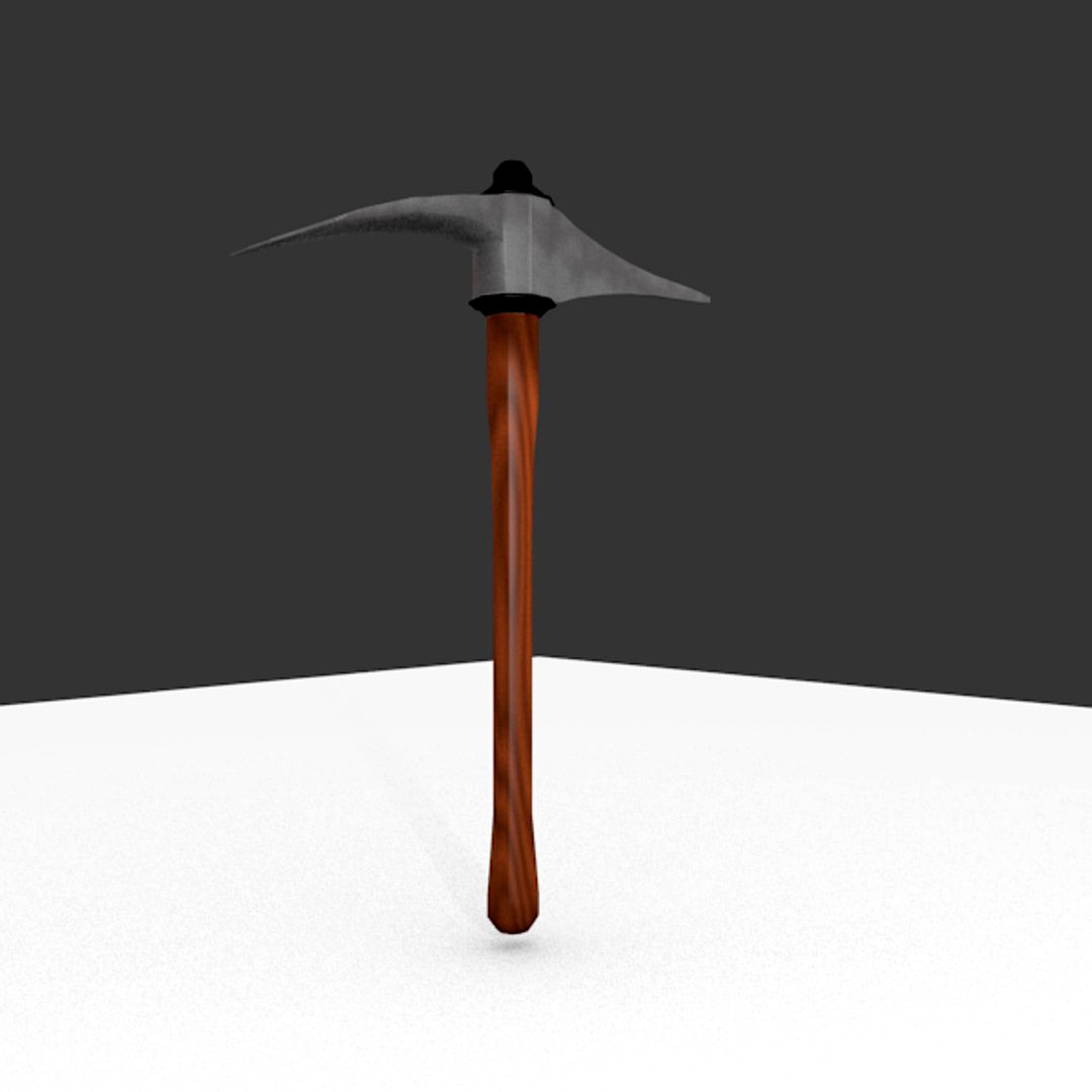 pickaxe 3d model