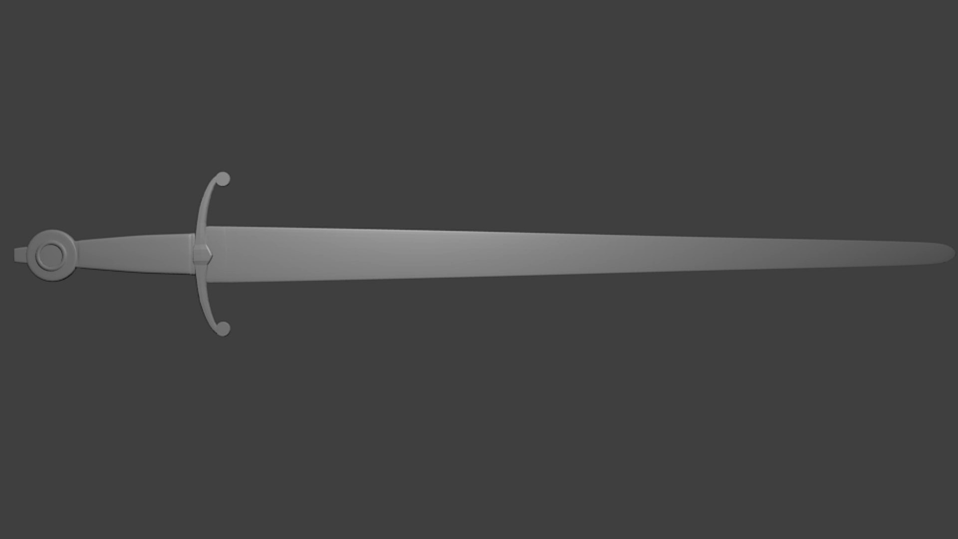 Medieval Sword(1) 3d model