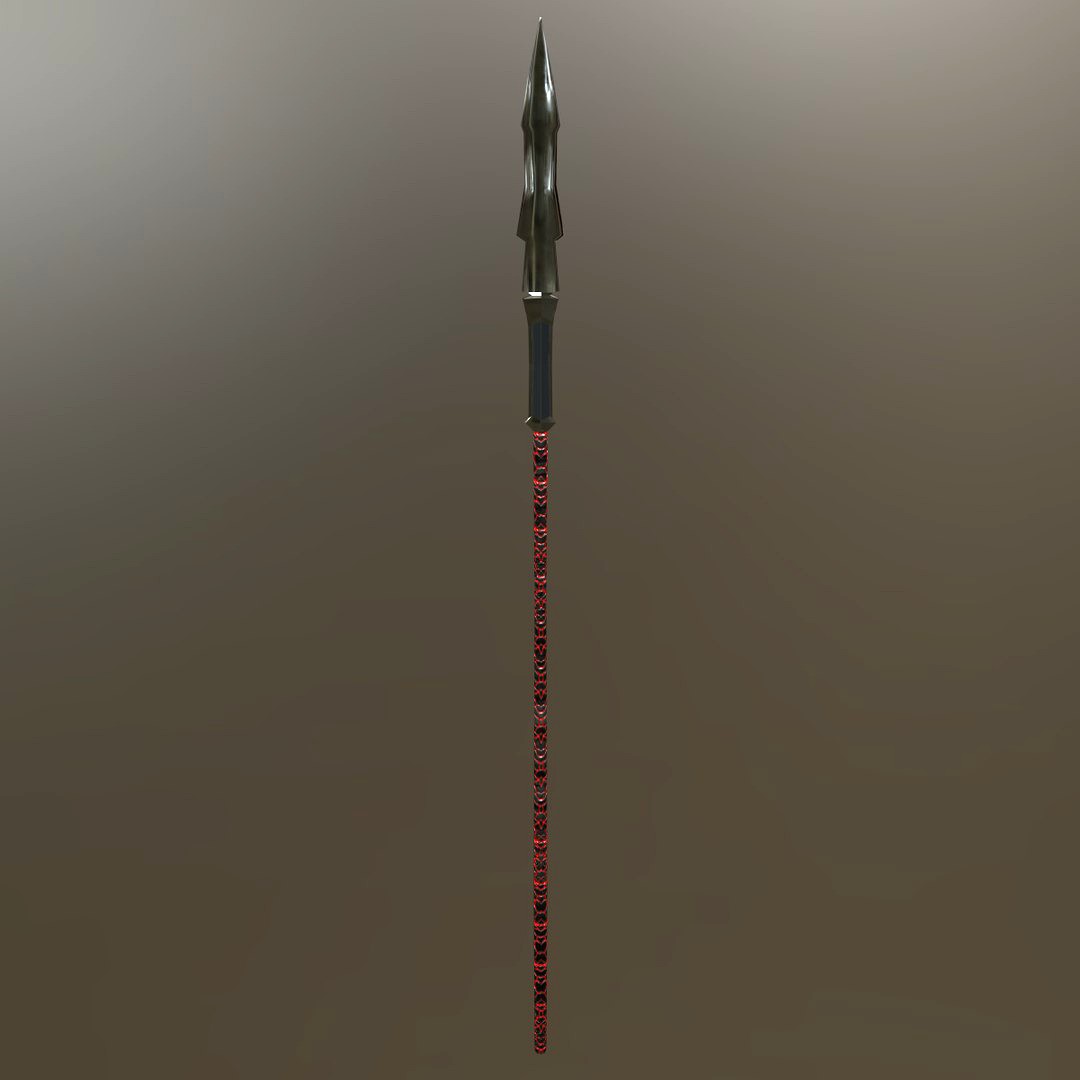 Spear 3d model