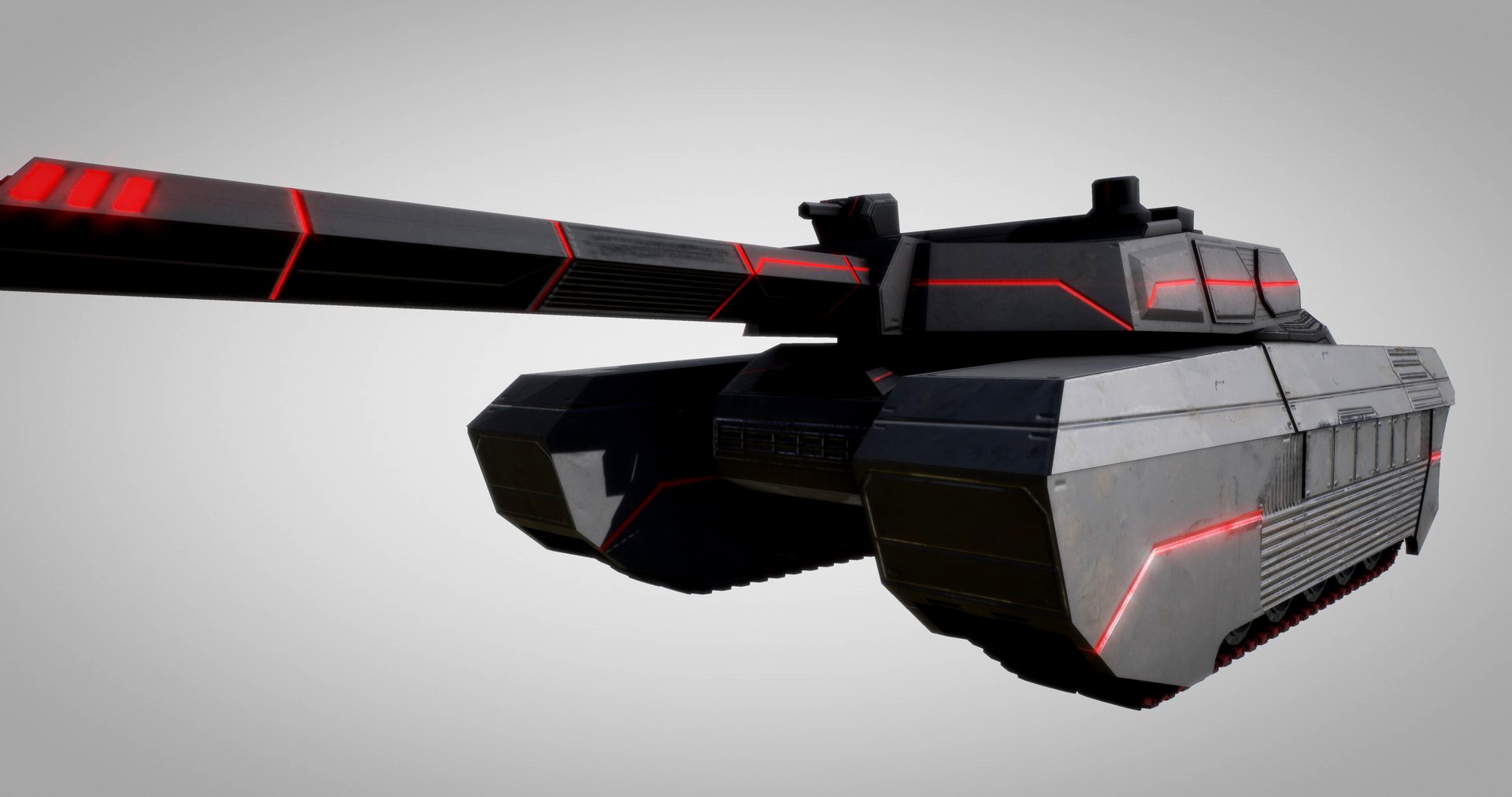 Concept Tank 3d model