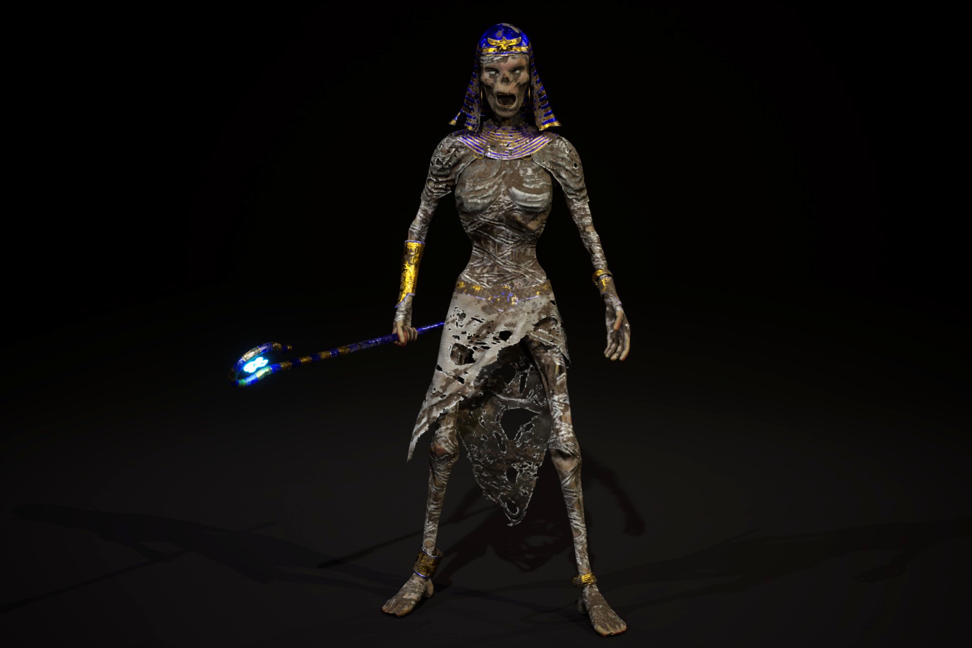 Mummy Cleopatra 3d model