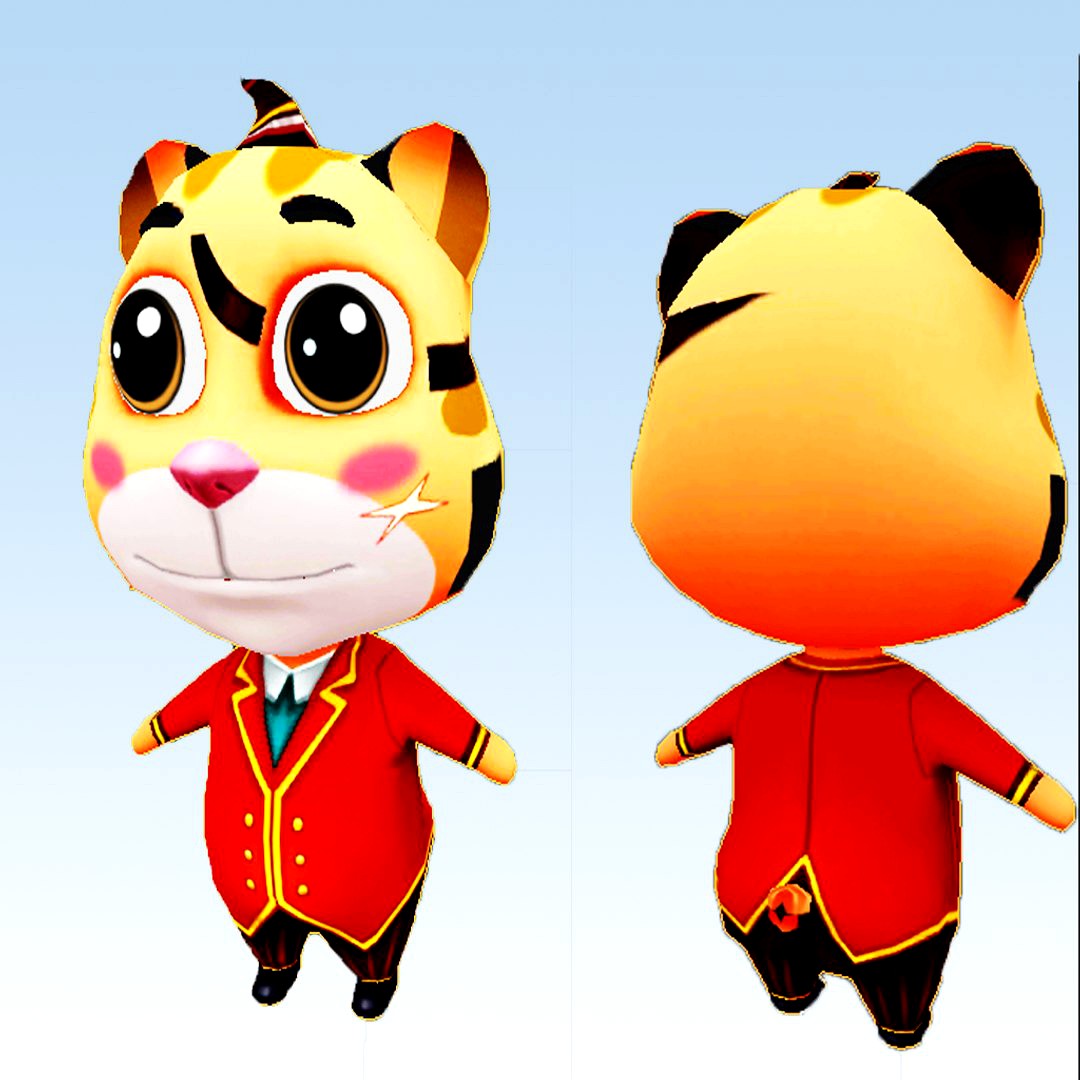 Cat 3D Character Model