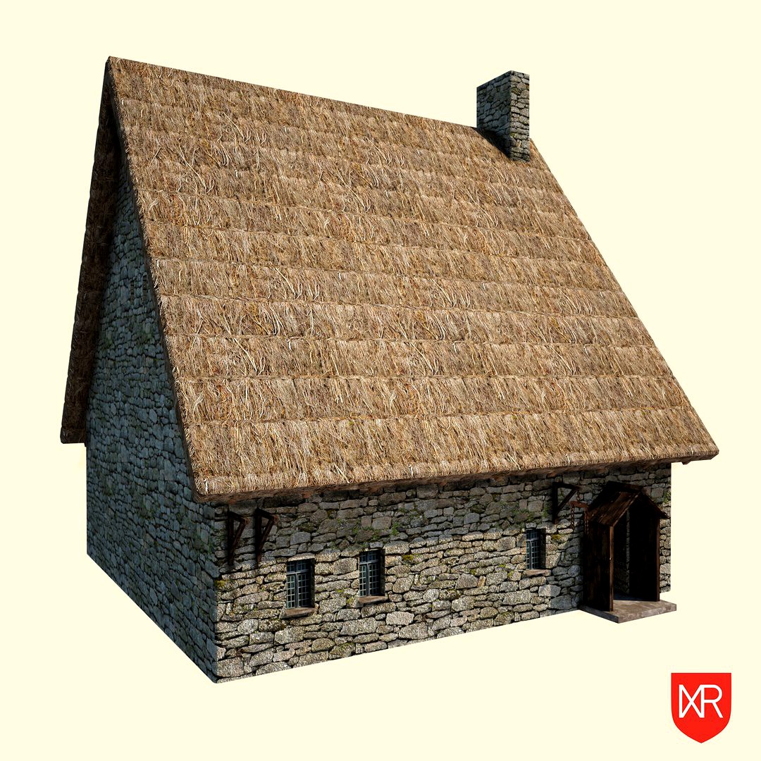 Medieval House 3d model