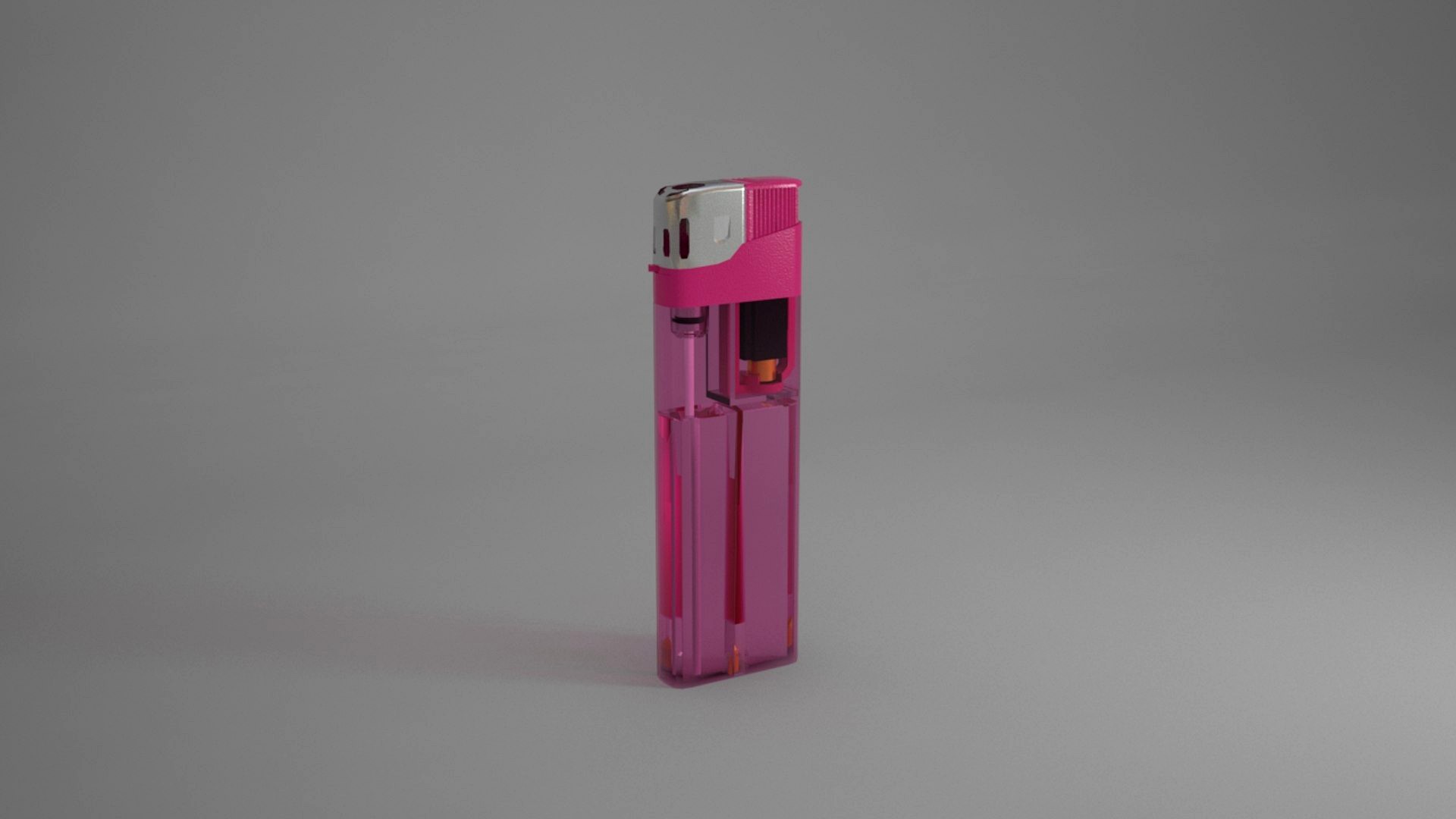 Butane Lighter 3d model