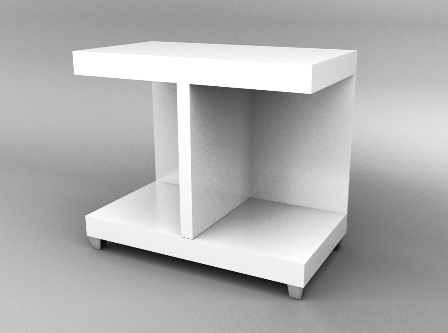 Corner Table 3d model