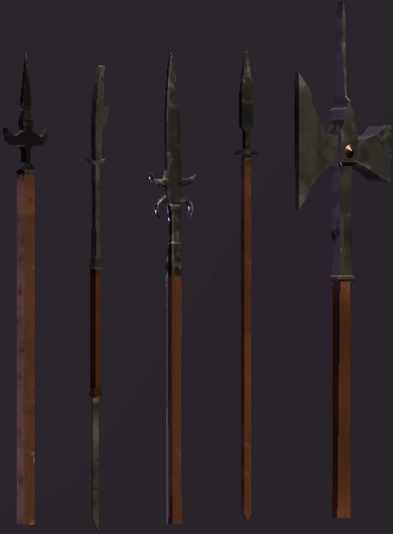 Medieval Weapons Pack 3d model