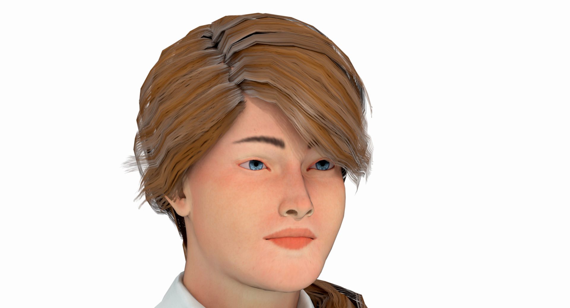 Female Rigged 3d model