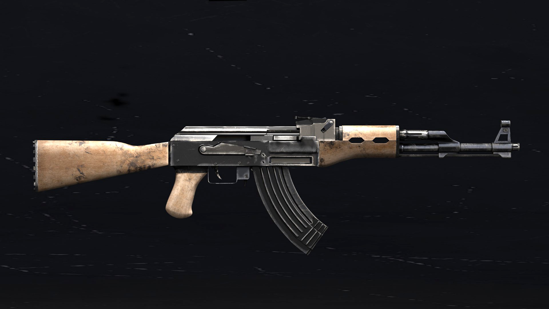 AK - 47 3D model