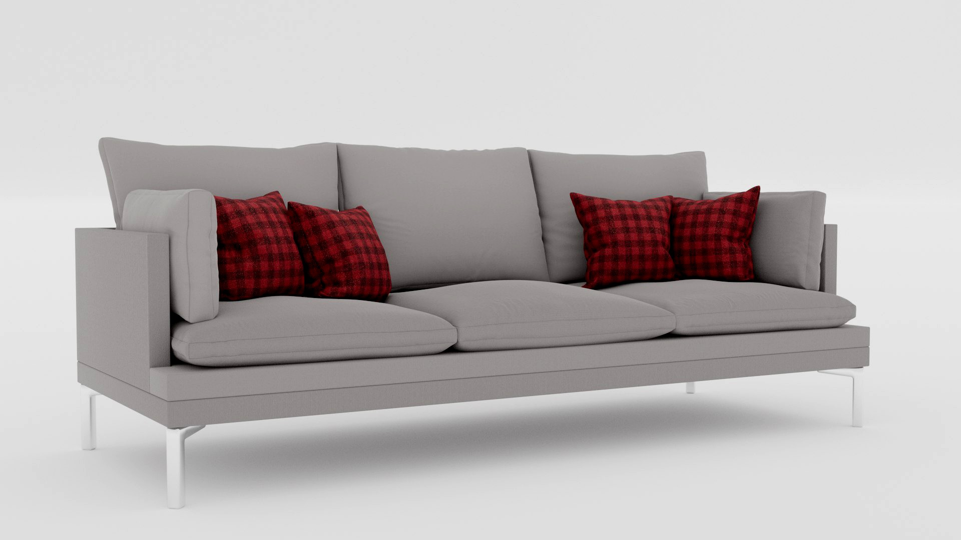 Contemporary Couch Designer 4K Texture model 3d